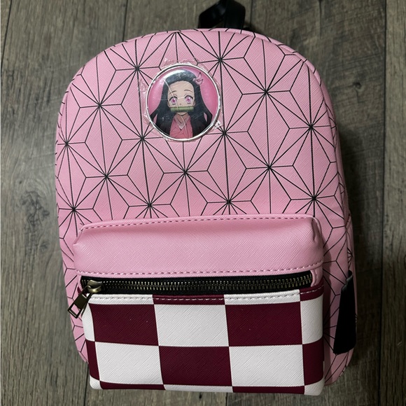 Bioworld | Bags | Nwt Demon Slayer Mini Backpack | Poshmark